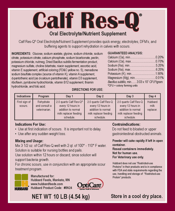 Calf Res-Q® Rehydration Supplement from Alltech
