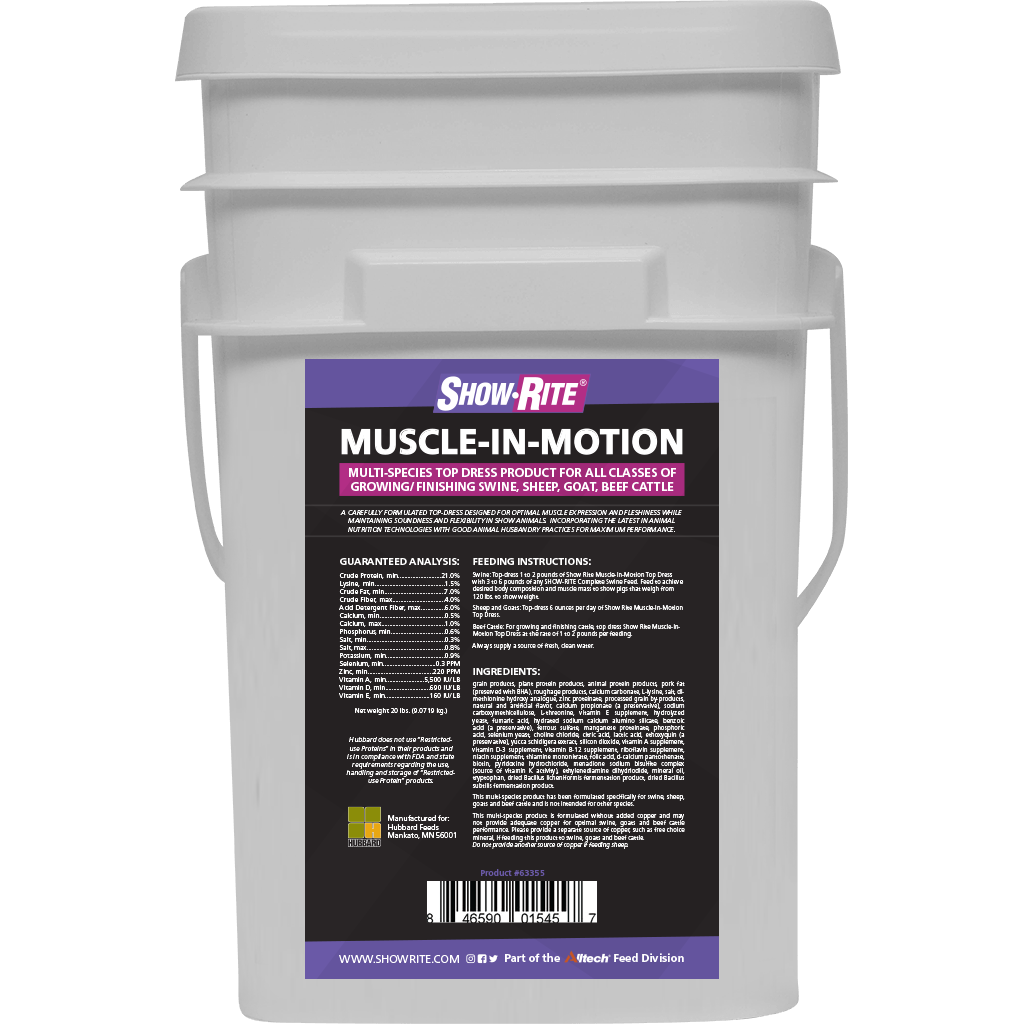 Show-Rite® Muscle-In-Motion Supplement for Show Animals