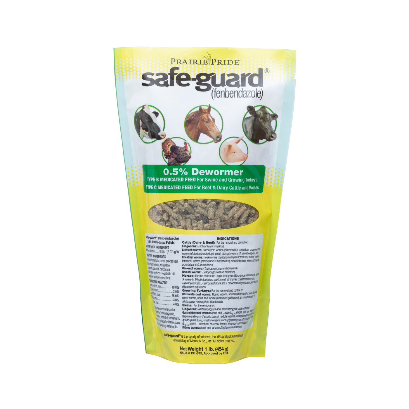 Prairie Pride® Safe-guard® 0.5% Pellet Dewormer from Alltech
